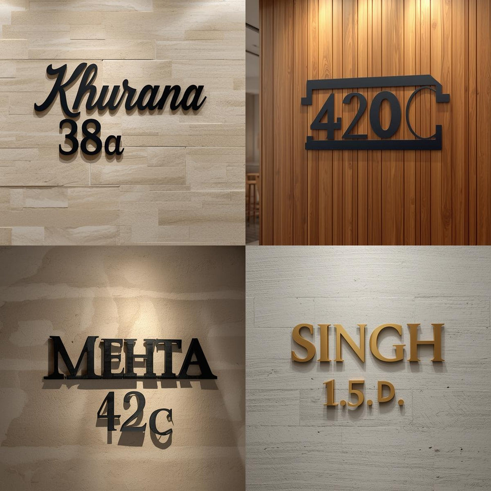 Laser Cut Steel Name Plate – SS Plates - SBTechPrintingPress